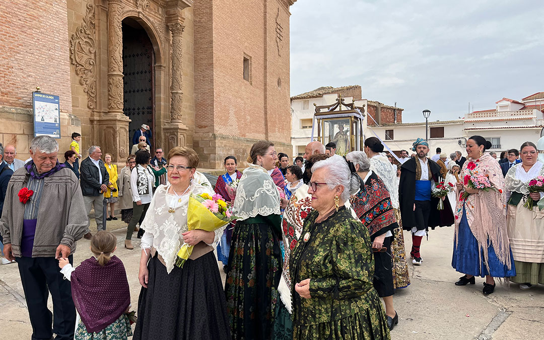 Samper de Calanda presume de Santa Quiteria en su día grande