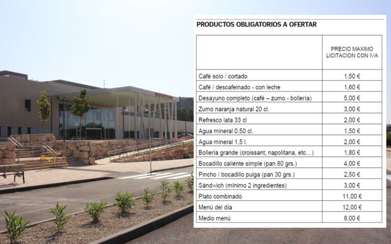 El Salud vuelve a buscar gestor para la cafetería del Hospital de ...